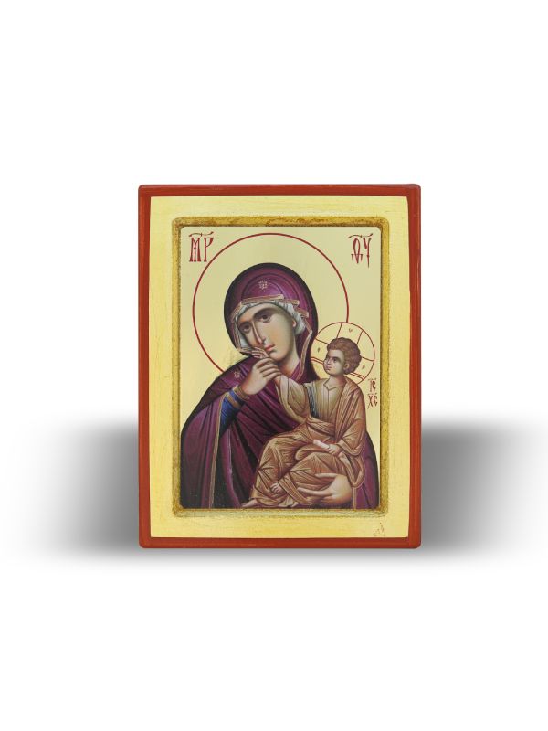 Presveta Bogorodica Utešiteljka sa Gospodom Isusom Hristom (15×11)
