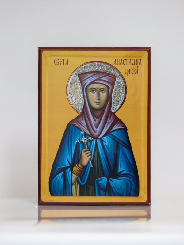 Sveta Anastasija Srpska, Kaširana ikona, A4