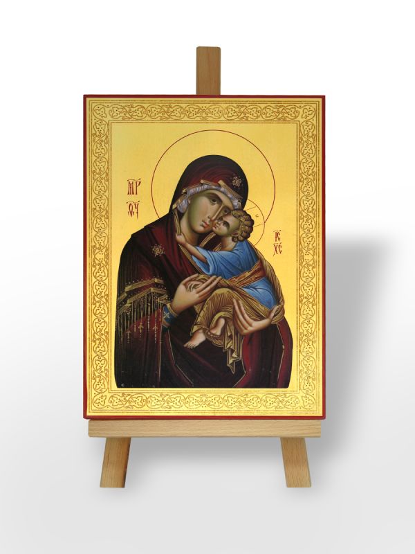 Presveta Bogorodica Dečanska sa Gospodom Isusom Hristom (36x26)