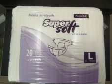 PELENE ZA ODRASLE SUPER SOFT NOCNE LARGE 20/1