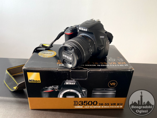 NIKON D3500 18-55 f/3.5-5.6G VR DSLR FOTOAPARAT