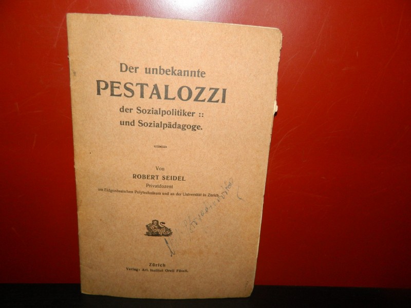 Nepoznati Hajnrih Pestaloci - političar i pedagog NEM.