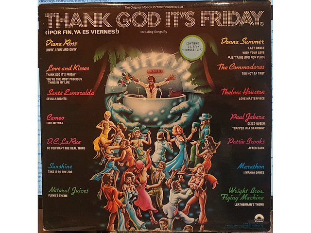 Various ‎– Thank God It`s Friday, 2 x LP