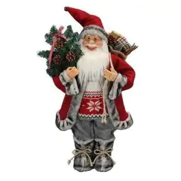 Deda Mraz crveni sa vrećom 60 cm