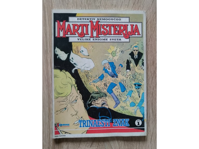 MARTI MISTERIJA HORUS COMICS BR 1