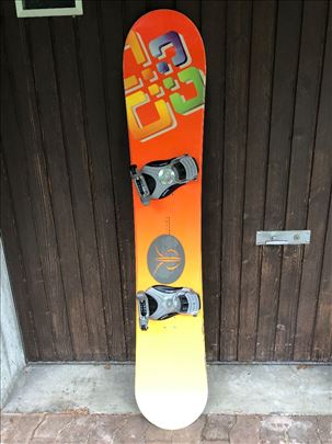Snowboard sa vezovima 155 cm, uvoz Švajcarska