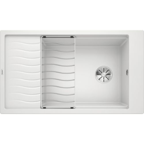 BLANCO CLASSIC ELON XL 8 S Silgranit PuraDur sudopera, 860x500mm, bela 524874, gratis resetka ocedjivaC