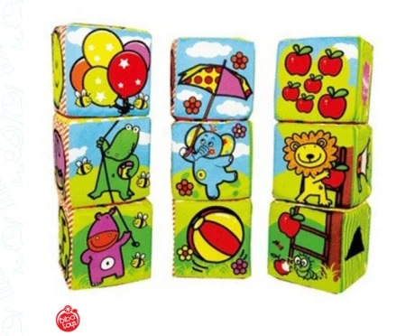 Biba Toys plišane kocke ( A014064 )