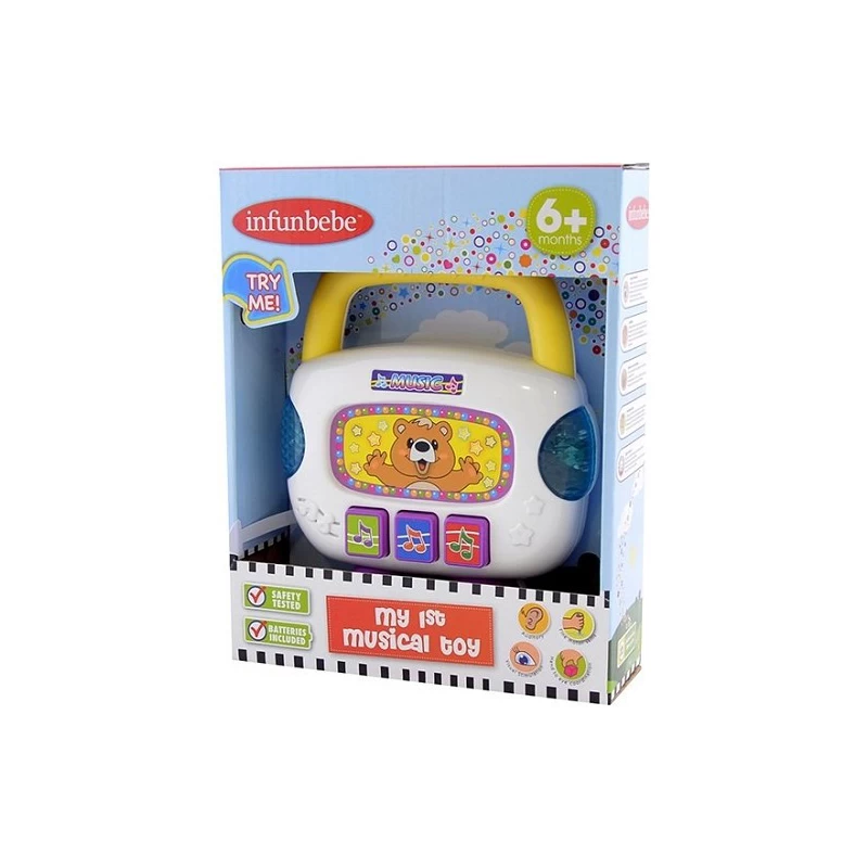 Infunbebe igračka za bebe, Mini radio sa zvukom