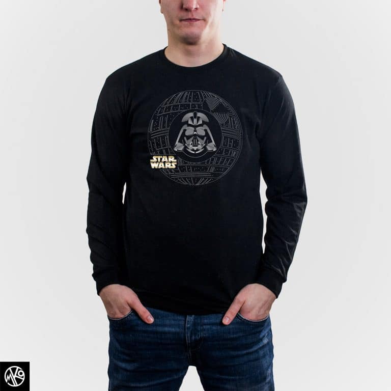 Darth Vader Death Star majica dugi rukav