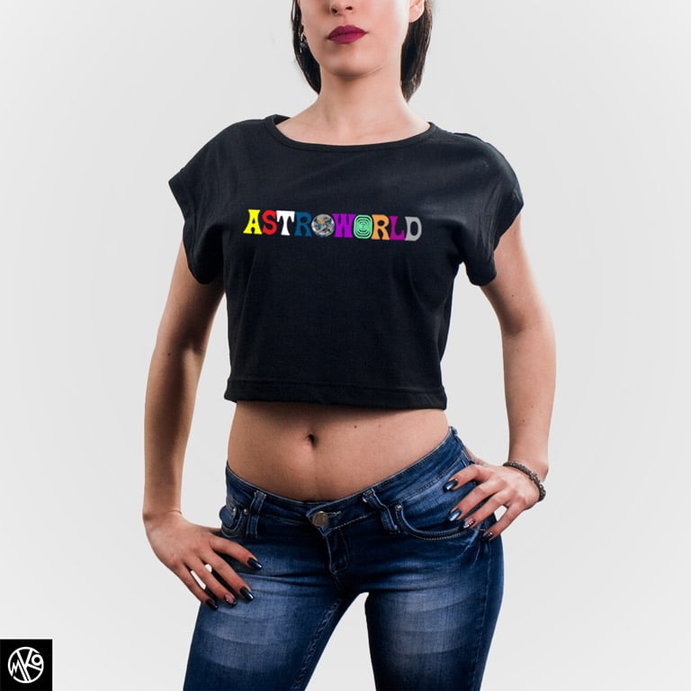 Astroworld crop top majica