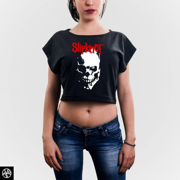 slipknot 2 Crop Top majica