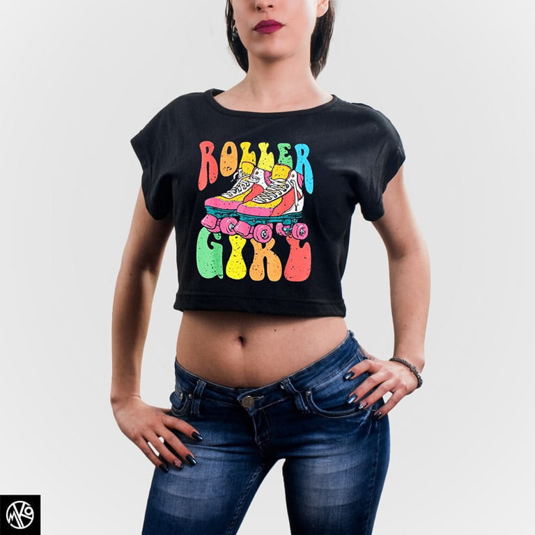 Roller Girl crop top majica