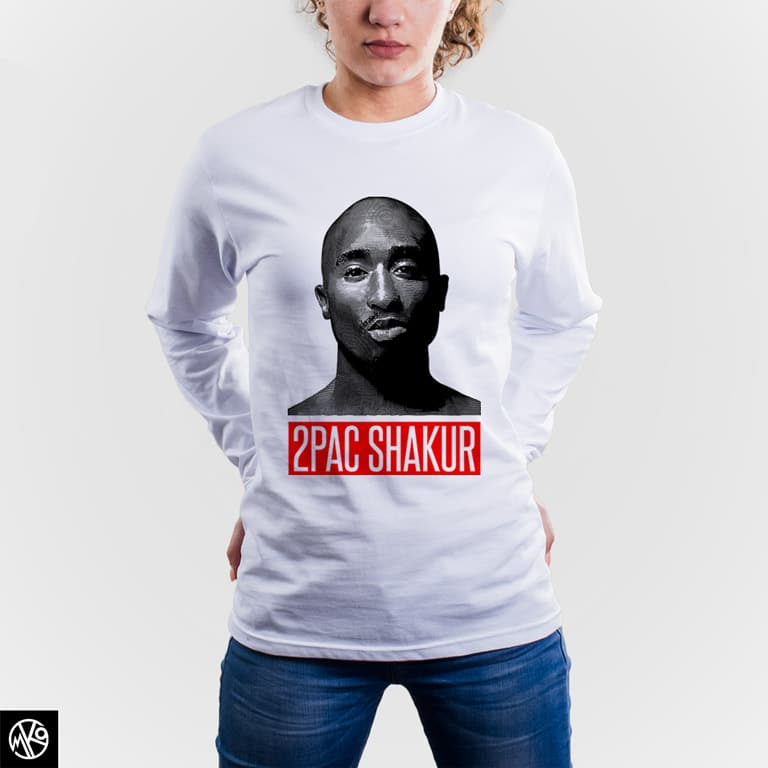 2pac Shakur majica dugi rukav