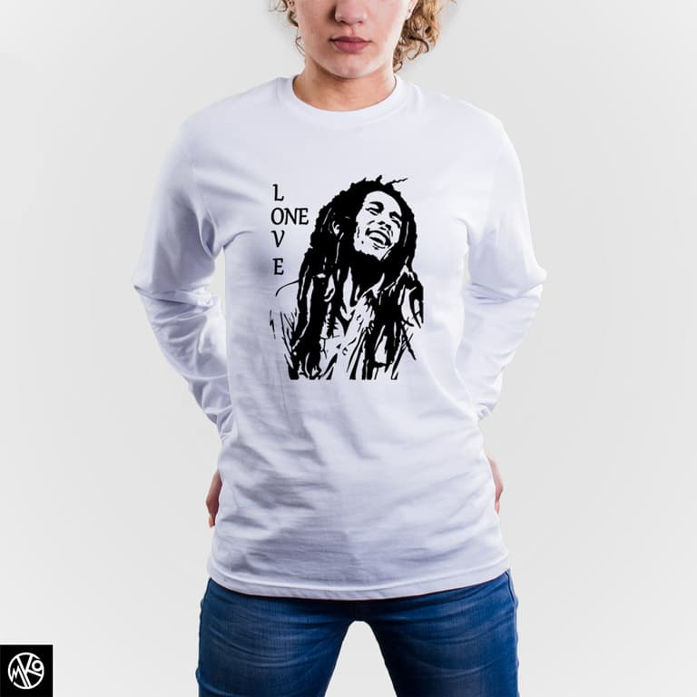 Bob Marley Silueta majica dugi rukav