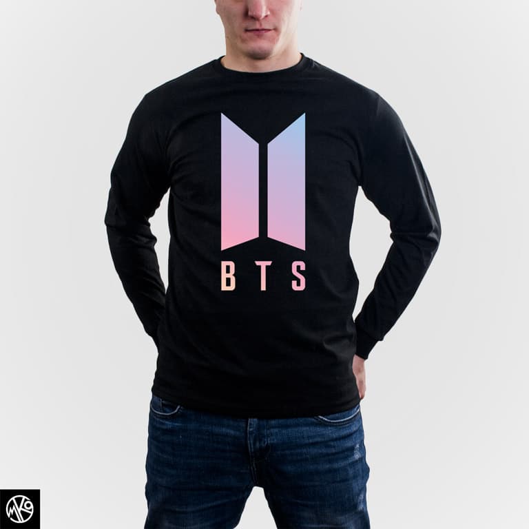 BTS Logo majica dugi rukav