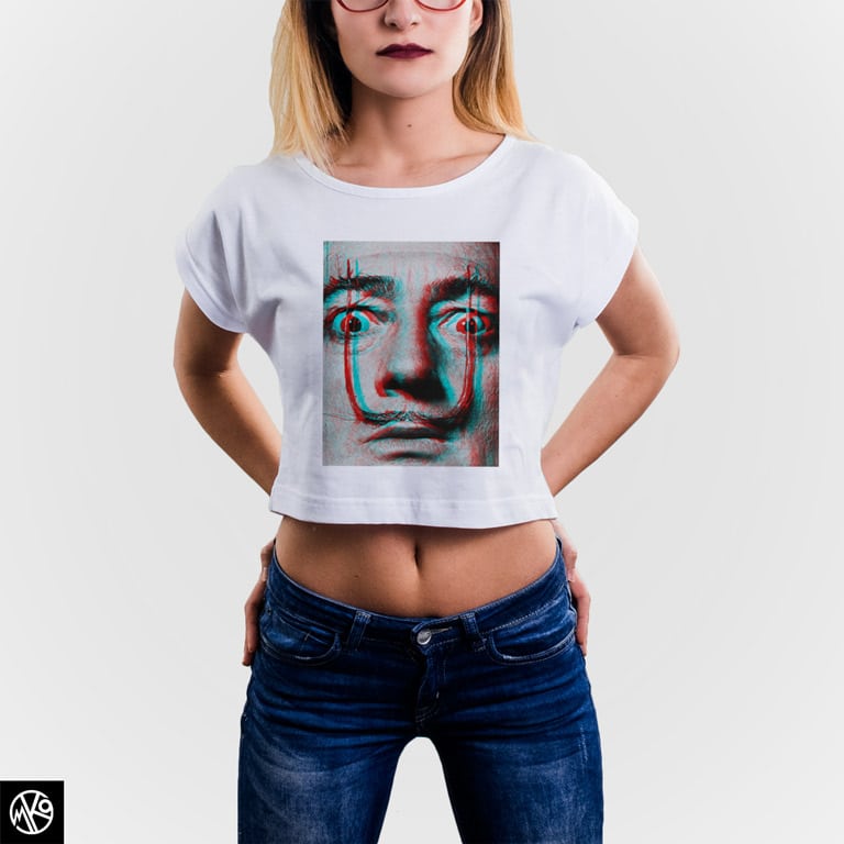 Dali Trippy crop top majica