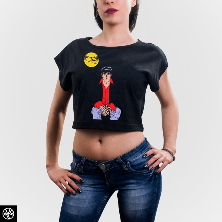 Dylan Dog Moon crop top majica