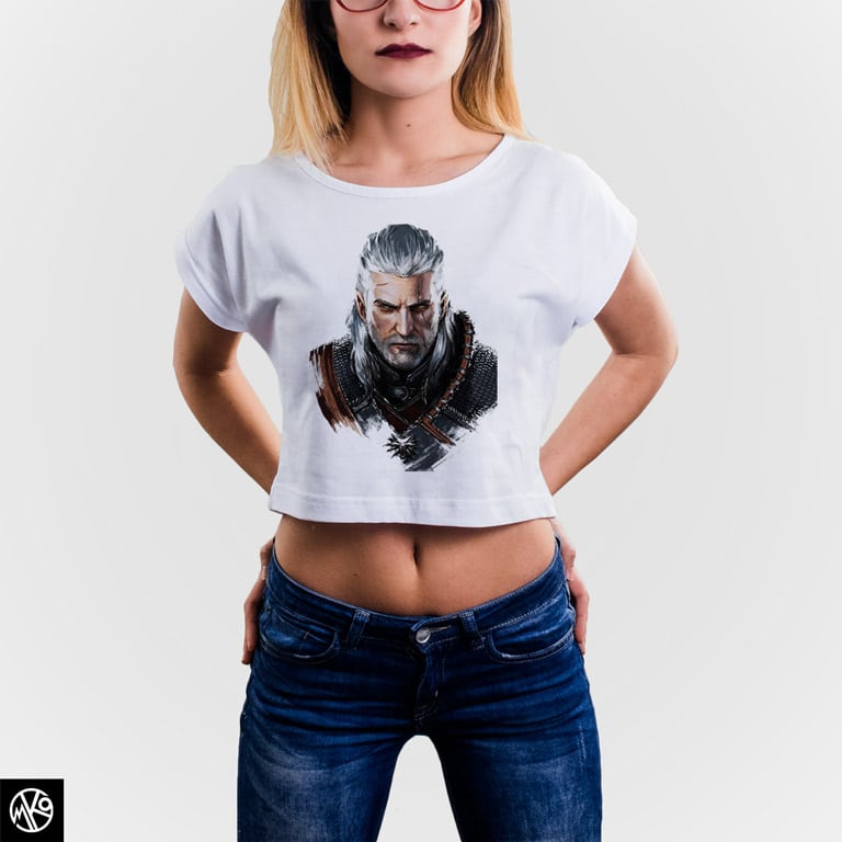 Geralt Of Rivia crop top majica