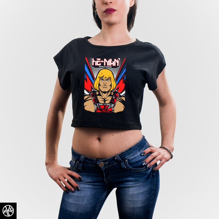 He-man crop top majica