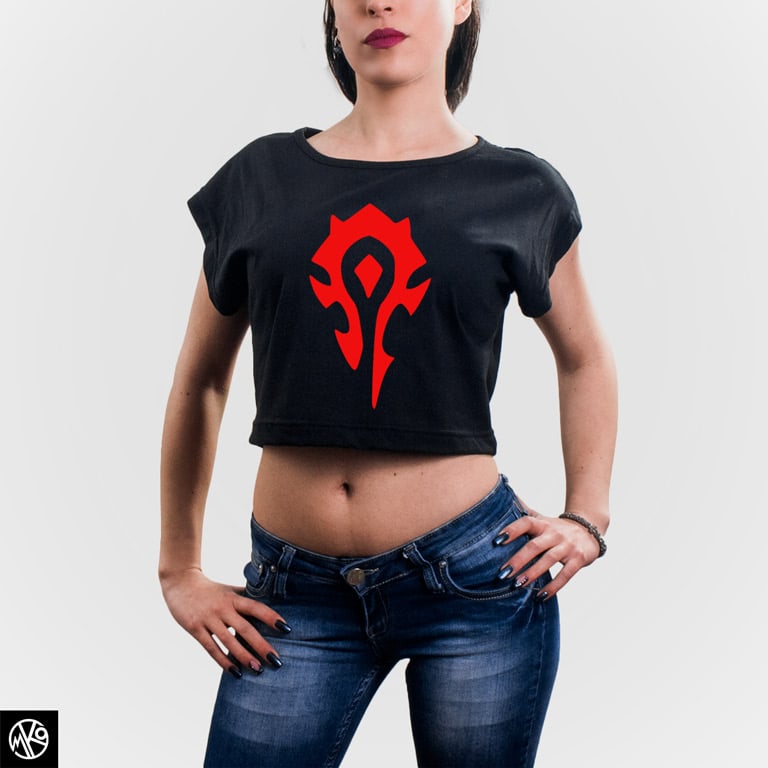 Horde crop top majica