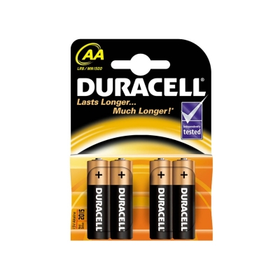 Baterije LR06 AA, 1,5V Duracell