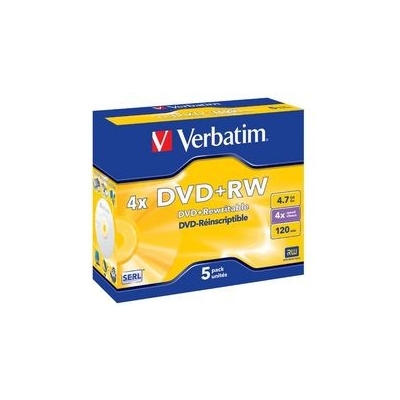 DVD+RW Verbatim Slim