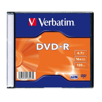 DVD-R Verbatim Slim