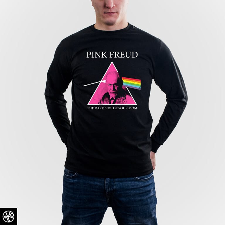 Pink Freud Dark Side majica dugi rukav