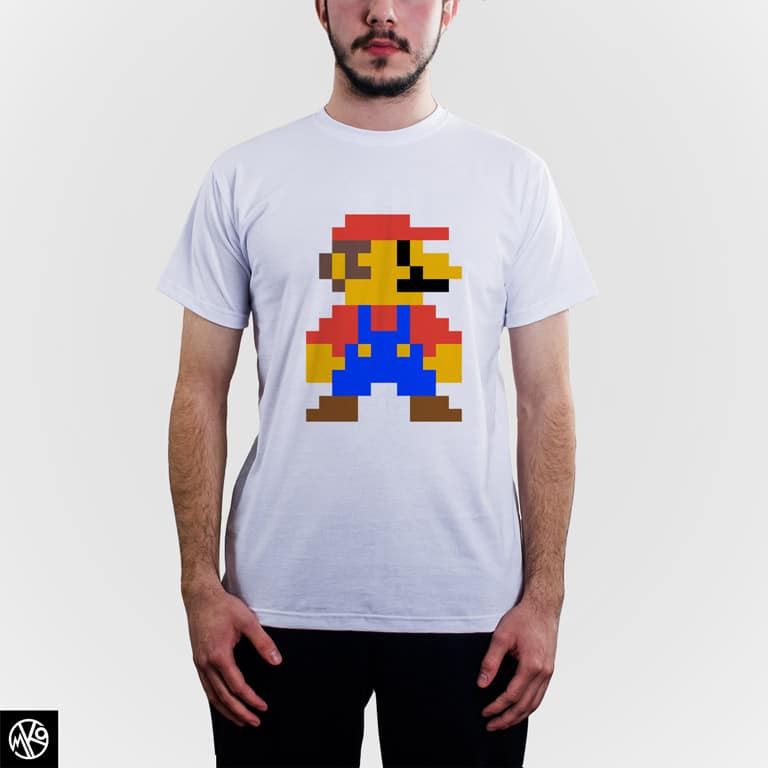 Super Mario Pixel 2 majica