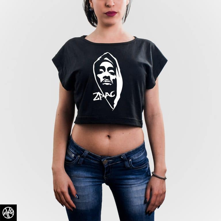 2pac Silhouette 2 Crop Top majica