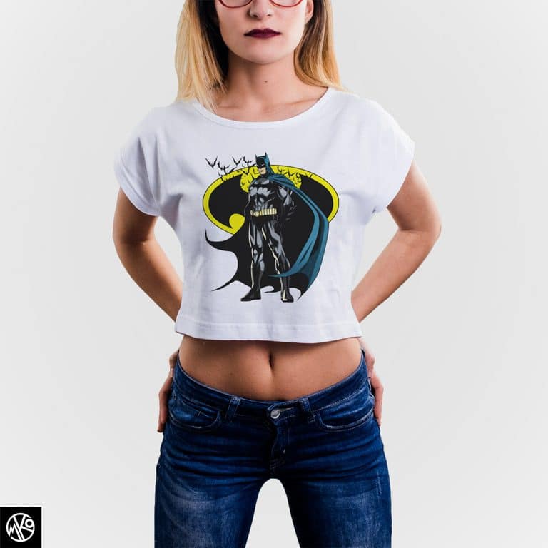 Batman Bats Crop Top majica