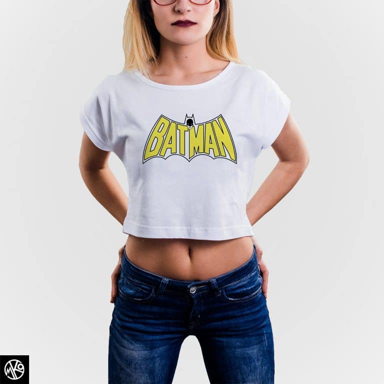 Batman Cartoon Retro Crop Top majica