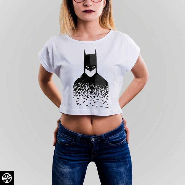 Batman Comic Crop Top majica