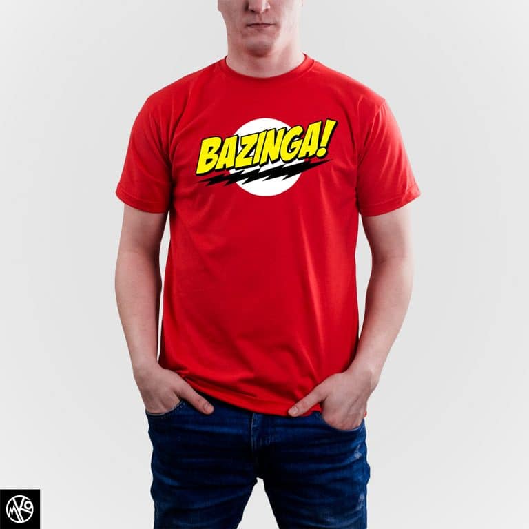 Bazinga Logo majica