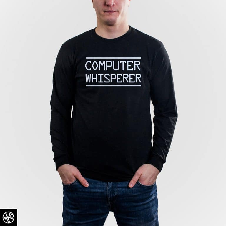 Computer Whisperer majica dugi rukav