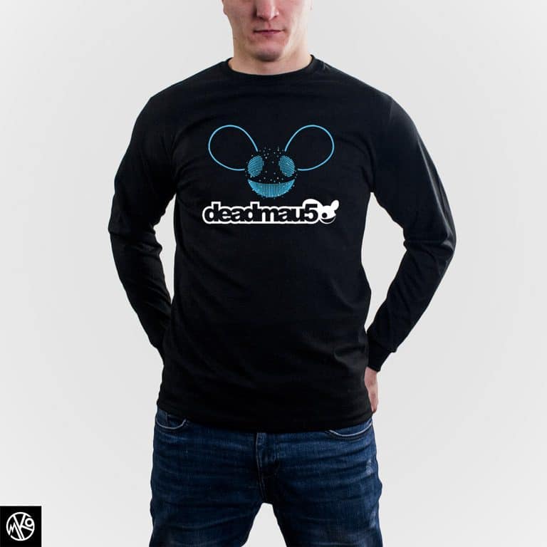 Deadmau5 Plavi majica dugi rukav