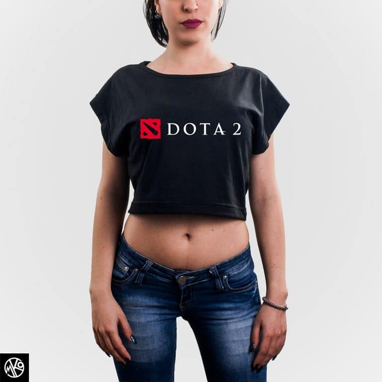 Dota 2 Logo Crop Top majica