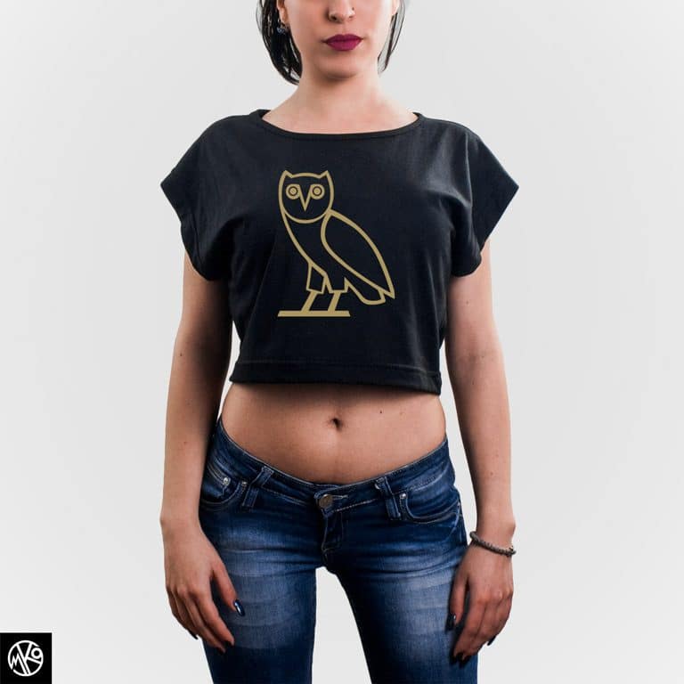 Drake Sova Crop Top majica