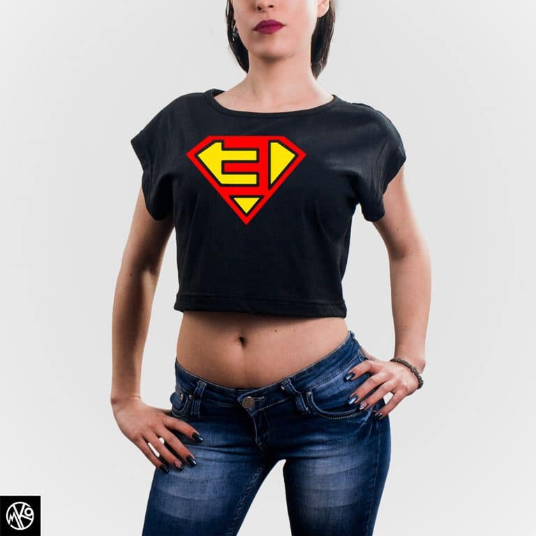 Eminem Superman Crop Top majica