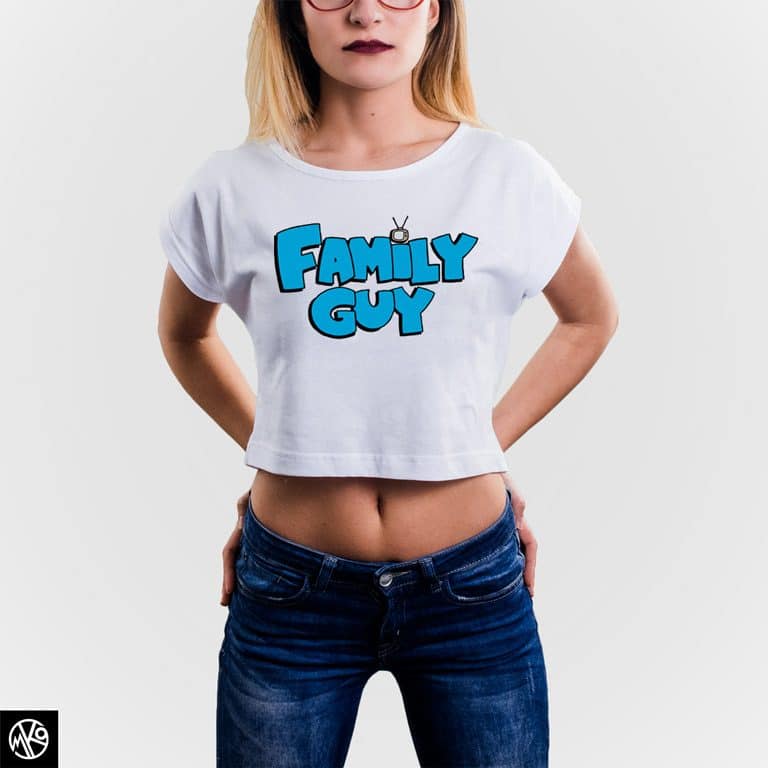 Family Guy Logo Crop Top majica