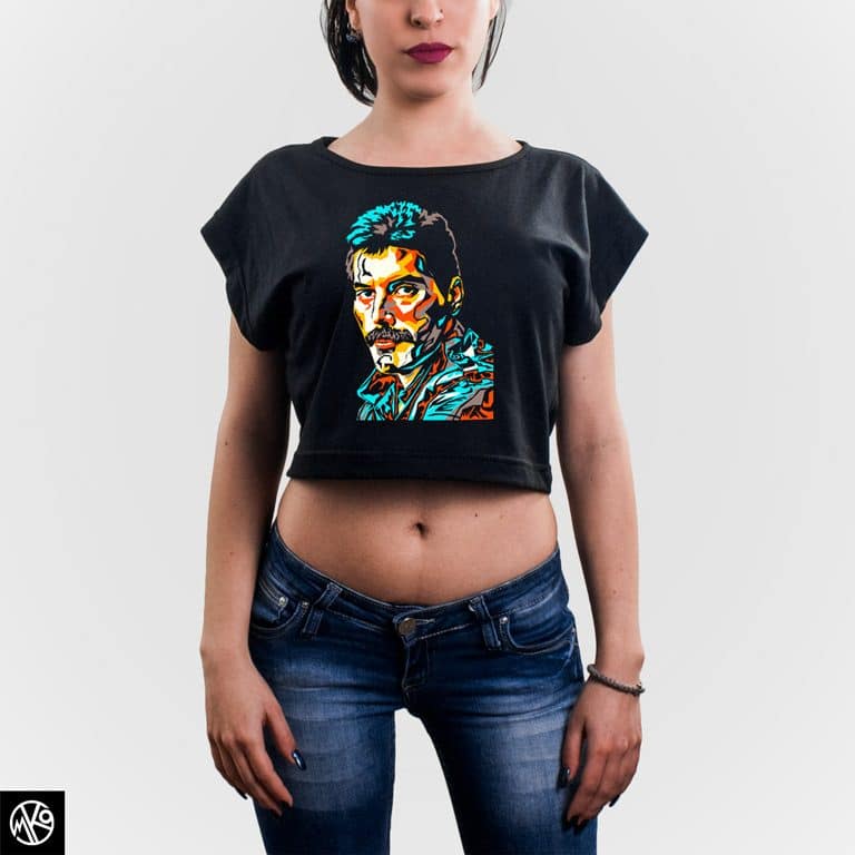 Freddy Mercury Crop Top majica