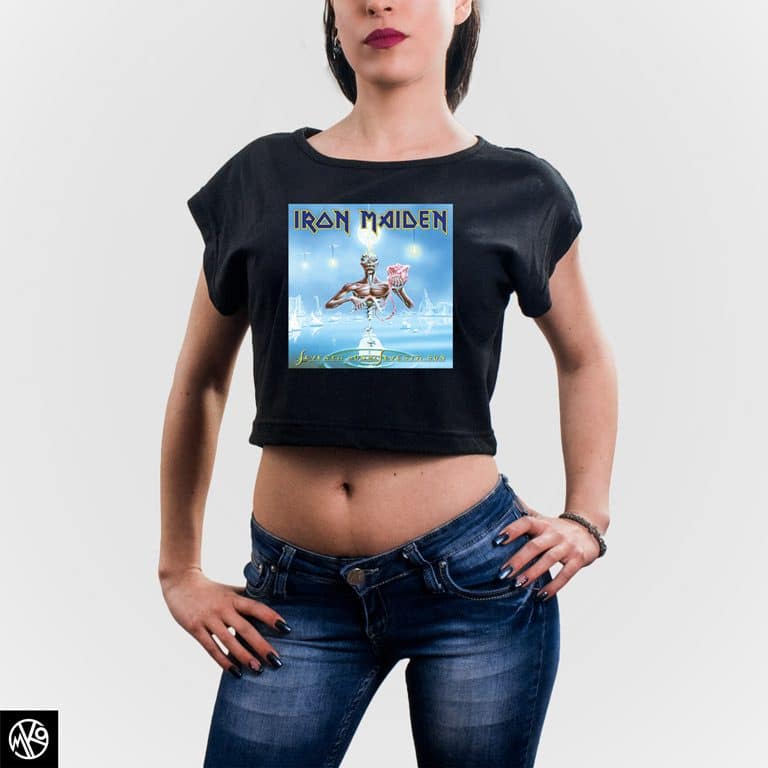 Iron Maiden Seventh Crop Top majica