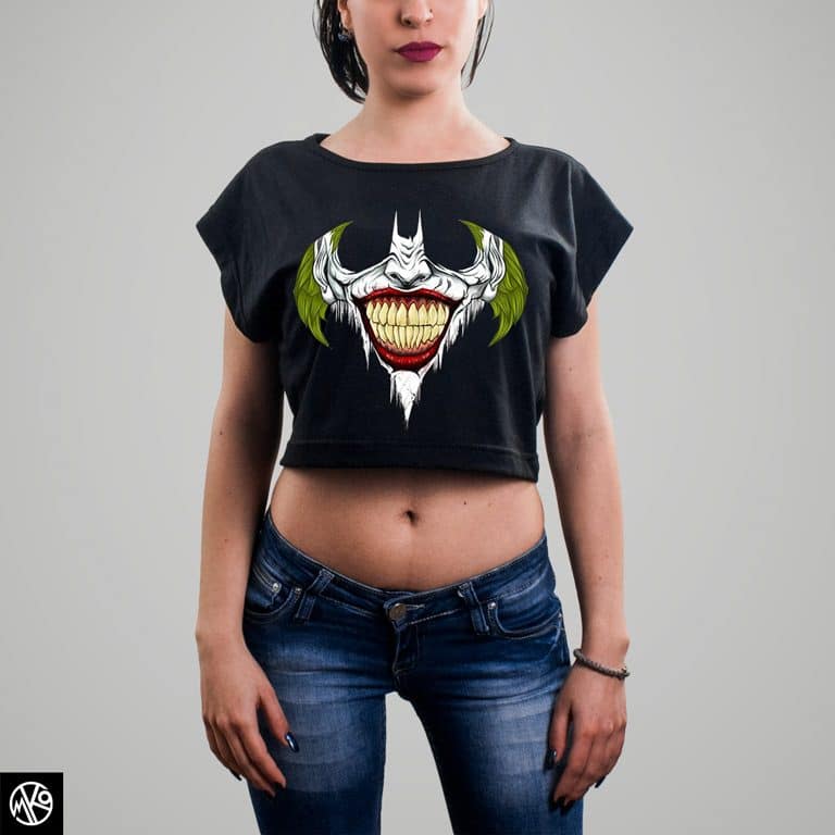 Joker Batman 2 Crop Top majica