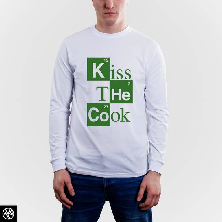 Kiss The Cook majica dugi rukav