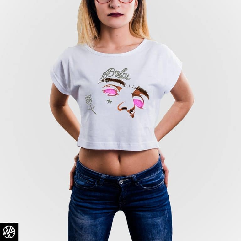 Lil Peep Baby Crop Top majica