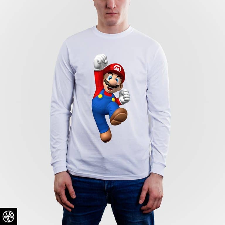 Mario Bros majica dugi rukav