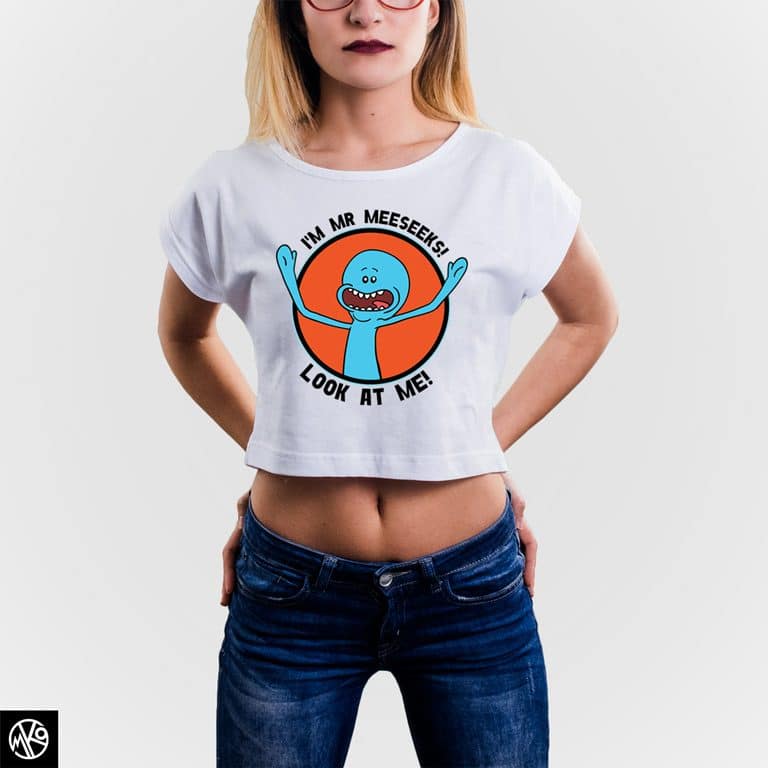 Meeseeks Crop Top majica