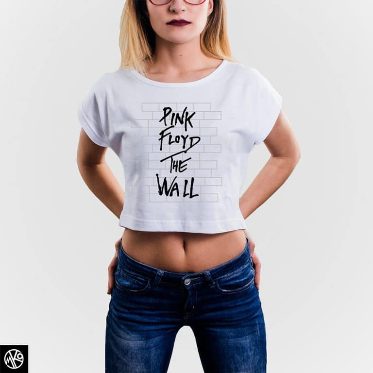 Pink Floyd Wall Crop Top majica