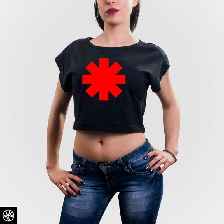 RHCP Logo Crop Top majica